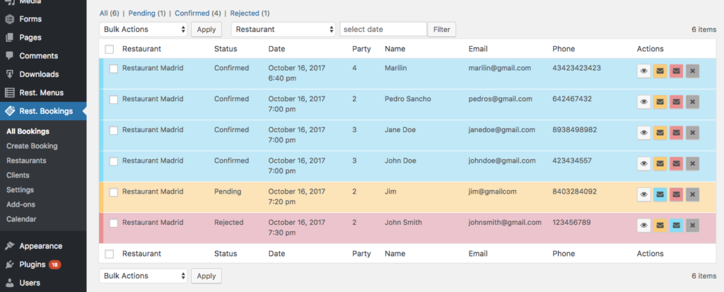 8 Best WordPress Restaurant Reservation Plugins (2025)